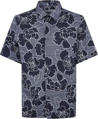 Les Deux Homme, Chemises, Noir, Taille: M Short Sleeve Chemises