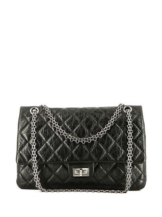 Chanel sac port&eacute; &eacute;paule 2.55 Reissue (2011) - Noir