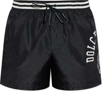 Dolce & Gabbana Homme, Maillots de bain, Noir, Taille: M Swimwear