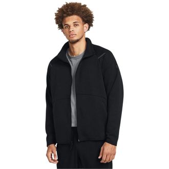 Under Armour Unstoppable Fleecejacke f&uuml;r Herren, leger (Schwarz)