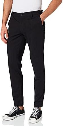 Only & Sons NOS Homme Onsmark Pant Stripe Gw 3727 Noos Pantalon Not Applicable, Noir (Black Black), 42/L32 (Taille Fabricant: 29)