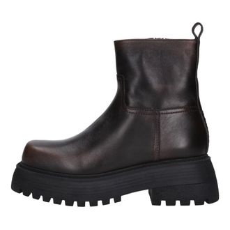 3Juin 3Juin, Femme, Chaussures, Brun, Taille: 36 EU Morgan 020 Leather Bottes &agrave; cheville