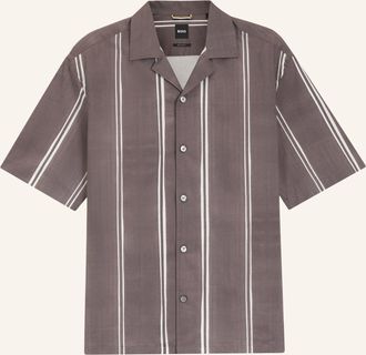 HUGO BOSS Casual Hemd C-Lars-Camp-262 Relaxed Fit lila