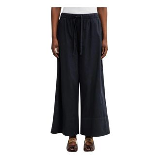 Barbour Josie Weite Hose - - Trousers - Damen - Blau - L