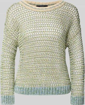 Max Mara Leinenstrickpullover mit Lochmuster Modell LIUTO