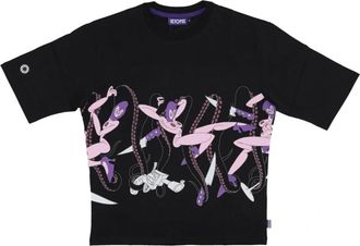 Octopus Schwarzes Love Tee mit Octopus-Logo - - Tops - Herren - Schwarzk - M