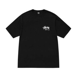 St&uuml;ssy Pigment Dyed Tee - - Tops - Herren - Schwarzk - M