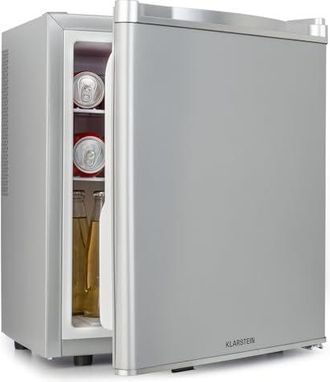 Klarstein Klarstein mini r&eacute;frig&eacute;rateur pour chambre, mini r&eacute;frig&eacute;rateur pour boissons,snacks et cosm&eacute;tiques, r&eacute;frig&eacute;rateur petit et silencieux, &eacute;tag&egrave;res r&eacute;glabl