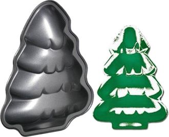 CHG 3337 Weihnachtsform Tannenbaum 26,0 x 19,0 x 5,5 cm