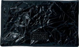 Maison Margiela Femme, Sacs, Noir, Taille: ONE Size Pochette Logo &agrave; Couture Unique