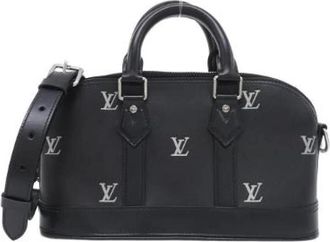Louis Vuitton Pre-owned Sac Alma EW en cuir de veau - Femme - Pre-owned - Noir - Taille: ONE Size