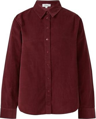 s.Oliver 2168877 Chemisier en Velours côtelé, 3902, 44 Femmes