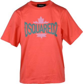Dsquared2 Femme, Tops, Orange, Taille: 42 FR Dsquared2 tshirt