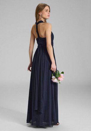Swing Abendkleid Figurbetonte Passform mit flie&szlig;endem Rockteil