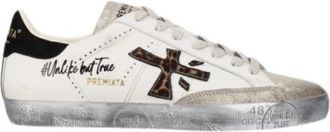 Premiata Stevend 7605 - Femme - Chaussures - Blanc - Taille: 38 EU