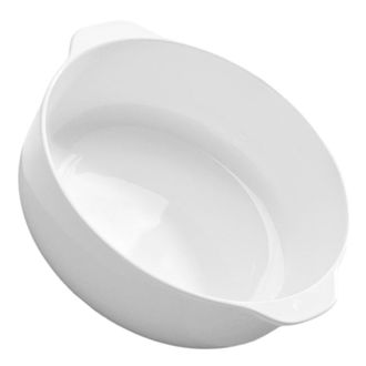 Valiclud Keramik Auflaufform Mit Doppelgriffen Hitzebest&auml;ndige Kratzfeste 7 Zoll Platte Backofen Und Mikrowellengeeignet F&uuml;r Braten K&auml;se Pizza