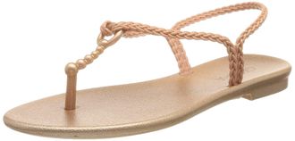 Grendha Damen CACAU JOIAS Sand Sandale, Rose, 35.5 EU Schmal