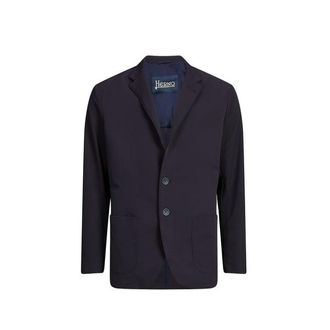 Herno Veste de tailleur &agrave; design tiss&eacute;