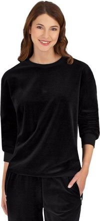 Trigema Sweatshirt TRIGEMA Nicki-Shirt