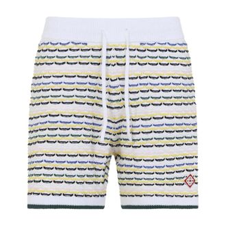 Casablanca Tuck Stitch Bermuda Shorts - - Shorts - Herren - Mehrfarbig - XL