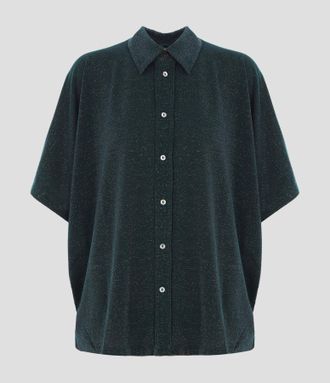 Momoni Chemise Brooklyn Petrolio