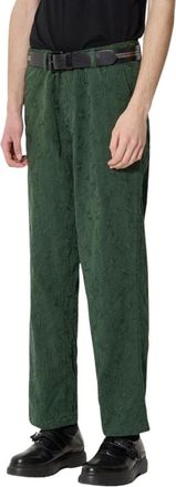 Corridor Nyc Pantalon Brod&eacute; Floral - Homme - Pantalons - Vert - Taille: W36