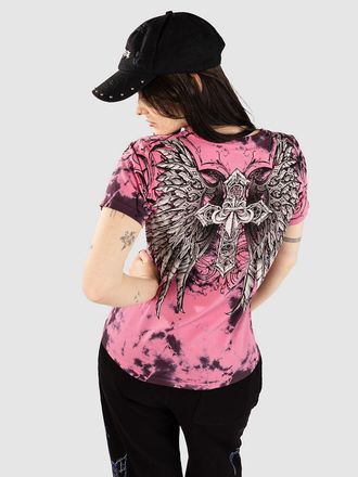 Affliction Jovial T-Shirt crystal wash