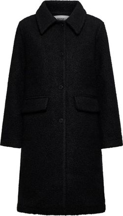 Silvian Heach Femme, Manteaux, Noir, Taille: 42 FR Manteau croisé