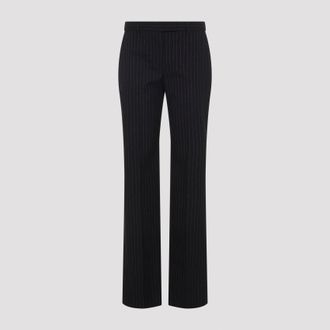 Alexander McQueen Alexander Mcqueen Pantalon en Lurex &agrave; fines rayures