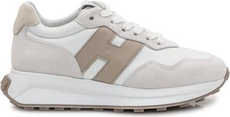 Hogan Femme, Chaussures, Gris, Taille: 40 EU H641 H Patch Baskets