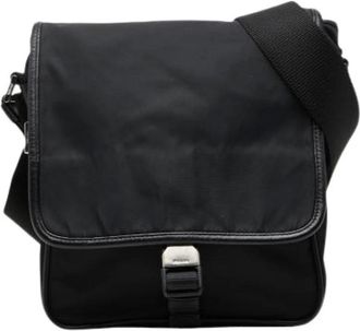 Prada Sac bandouli&egrave;re vintage doccasion - Homme - Pre-owned - Noir - Taille: ONE Size