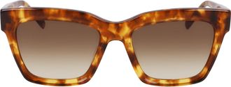 DKNY Brille Gr&ouml;&szlig;e 53 mm Honey Tortoise, Eye SIZE: 53 BRIDGE: 18 Horizontal MEASUREMENT: 53 Vertical MEASUREMENT: 39 5