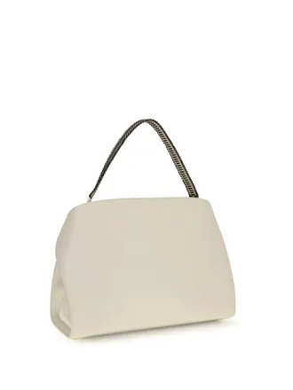 Ferragamo Womens Soft Shoulder Bag Hug Mascarpone Calf Leather