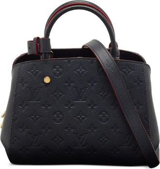 Louis Vuitton 2018 BB Montaigne tote bag - Schwarz