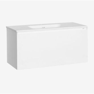 Sklum Badezimmermöbelset aus Macrae-Holz mit integriertem Waschbecken