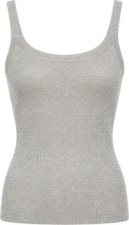 Dolce & Gabbana D&eacute;bardeur - Femme - Tops - Gris - Taille: 42 FR