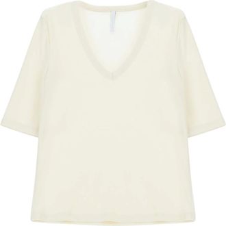 Imperial Femme, Pulls, Blanc, Taille: 38 FR T-Shirt