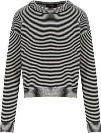 Max Mara Femme, Pulls, Bleu, Taille: 42 FR Giovane Crewneck Sweater