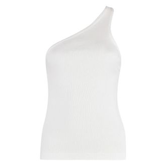 A Gold E Femme, Tops, Blanc, Taille: 40 FR Verica One-shoulder Top