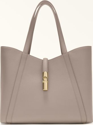 Furla Goccia Tote-bag L Linen Night-kalbsleder + Sidney-kalbsleder Damen