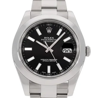 Rolex Uhren - Datejust II - Gr. unisize - in Schwarz - f&uuml;r Damen