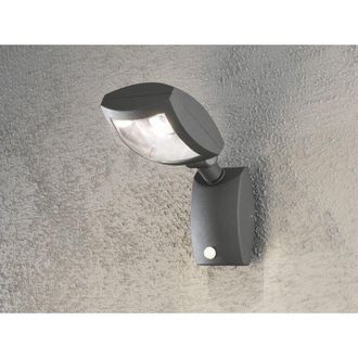 Konstsmide Außenwandleuchte latina Bewegungsmelder IP54, 12W led, 1100 Lm