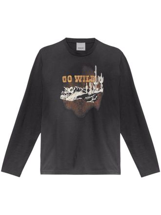 Isabel Marant t-shirt Leiloha - Noir