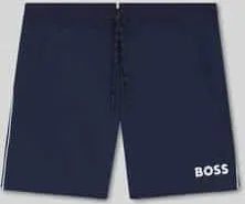 HUGO BOSS Badeshorts mit Kontrast-Logo Modell STARFISH