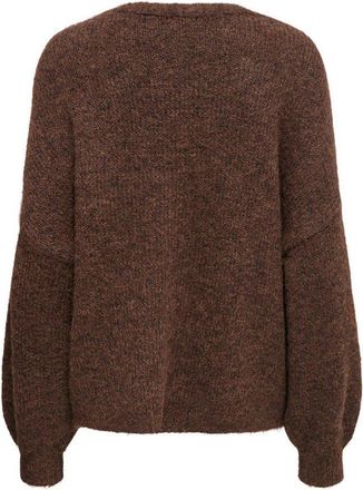 Only Strickjacke ONLNELLIE LS OPEN CARDIGAN KNT Materialmix, regular fit