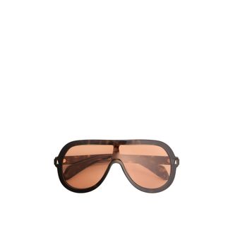 Moncler De Soleil Aviateur Sunsette, Unisexe, Marron, Taille: 130