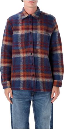 Portuguese Flannel Homme, Vestes, Multicolore, Taille: L Parker Shirt Jkt