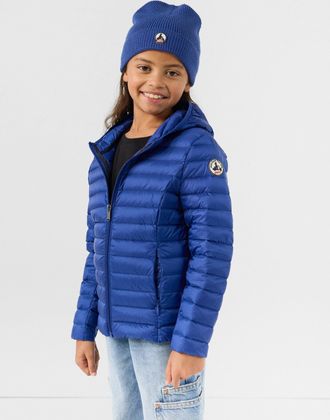 Jott Doudoune l&eacute;g&egrave;re &agrave; capuche enfant Bleu cobalt Carla - Taille 8/10A