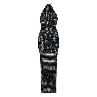 Patou Langes- drapiertes Kleid - - Dresses - Damen - Schwarzk - M