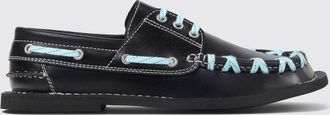 Camperlab Eki Bootsschuhe aus Leder mit Stickerei und asymmetrischer Spitze